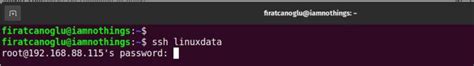 Örneklerle Linuxta Ssh Komutu Nasıl Kullanılır Linux Data Linux Sysadmin