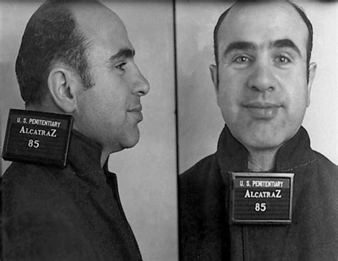 Al Capone Mugshot Photo Alcatraz Prison Chicago Mafia Print Etsy