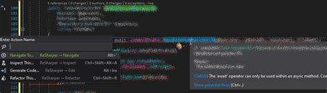 Resharper Fix Suggestions Not Easily Used Resharper Support Jetbrains