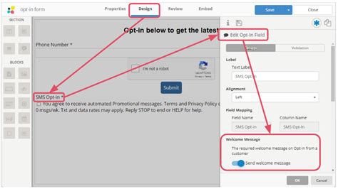 Use Case Sending A Welcome Sms Message Act On Connect Home