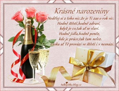 P N K Narozenin M Ned Lej Si Z Toho Nic Merry Christmas Pictures Birthday Text Cardmaking