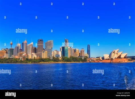 Architecture Landmarks Of Sydney And Australia On Waterfront Of Sydney