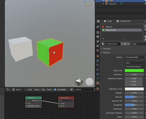 How Do You Change What Object The Node Editor Is Editing Blender Stack Exchange