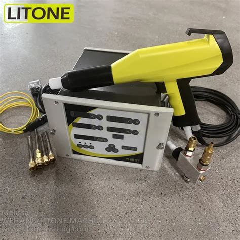 High Quality Electrode Powder Coating System Machine Phirst With Spray Gun With Powder Pump