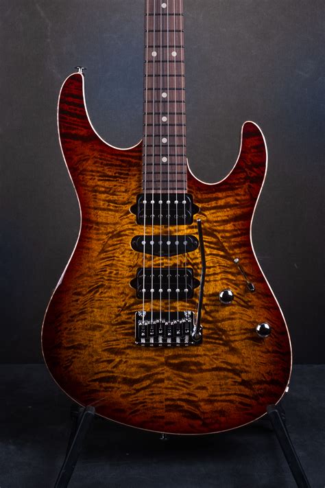 Suhr Modern Plus Bengal Burst 510 Tremolo Electric Guitar Stageshop