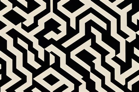 Premium Photo Geometric Seamless Pattern Stylish Chaotic Striped Texture Modern Abstract
