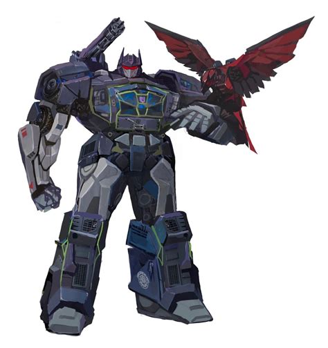 Soundwave And Laserbeak Transformers Drawn By Subakeye Danbooru