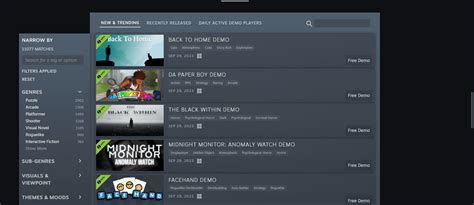 My Game The Black Within Demo Is On The Trending Tab Is This A Big Deal For A Demo Or Everyone