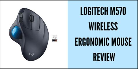 Logitech M Wireless Trackball Ergonomic Mouse Review Ergonomic Spot