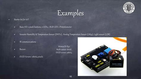 electronics microcontrollers for iot applications pptx