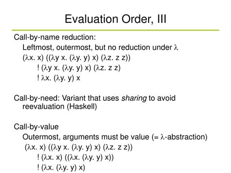 Ppt Advanced Formal Methods Lecture 2 Lambda Calculus Powerpoint