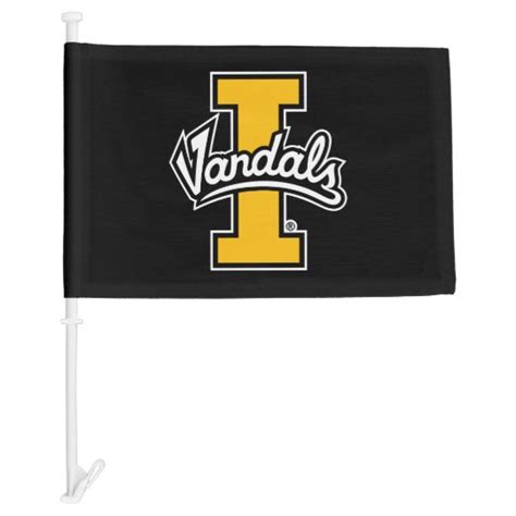 Idaho Vandals Logo Car Flag