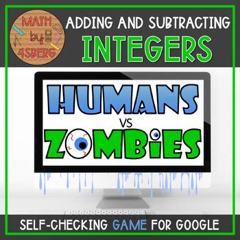 Adding And Subtracting Integers Digital Self Checking Activity TPT
