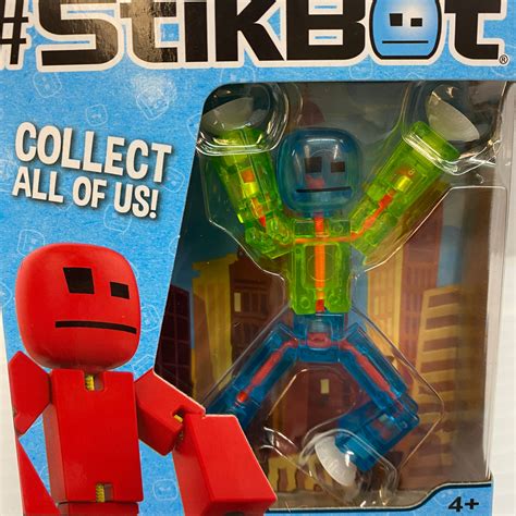 Stik Bot Singles Bluegreen Man Tst616 Stikbot