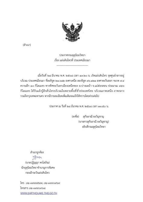 📣📣 ประกาศกรมอุตุนิยมวิทยา สวท น่าน กรมประชาสัมพันธ์ Facebook