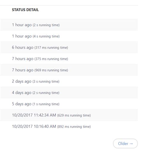 Add Full Timestamp To Webjobs Details Runs View · Issue 580 · Azure