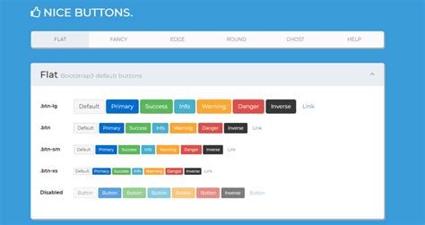 20 Beautiful Free Bootstrap Buttons Templates Examples 2025