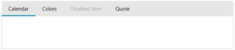 Wpf Tabcontrol Key Properties Telerik Ui For Wpf