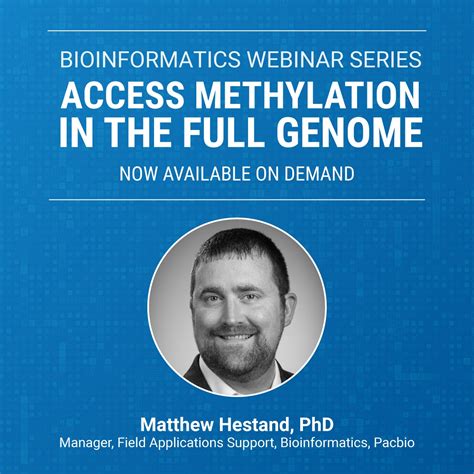 Pacbio On Linkedin Bioinformatics Webinar Series