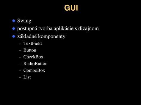 PPT GUI PowerPoint Presentation Free Download ID 5892565