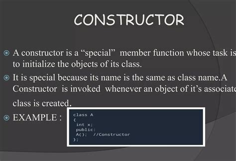 Constructor Operator Overloading Friend Function Pptx