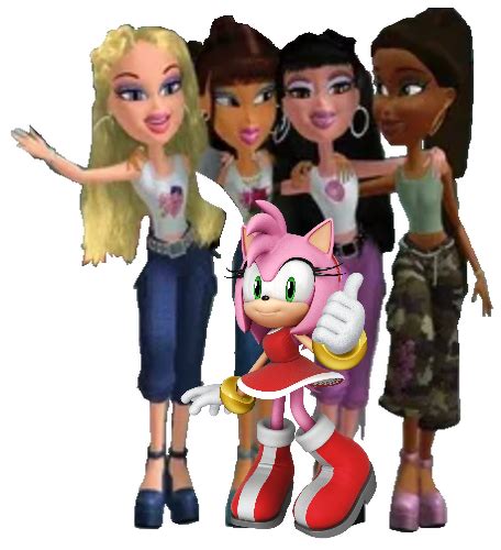 Amy And The Bratz Sonic By Ebotizer On Deviantart