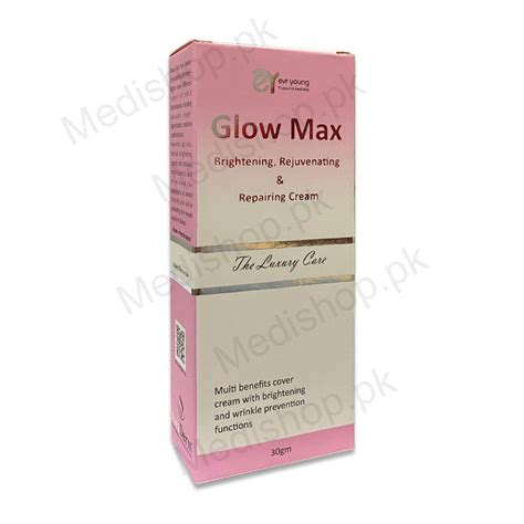 Glow Max Brightening Rejuvenating Repairing Cream 30gm Medishoppk