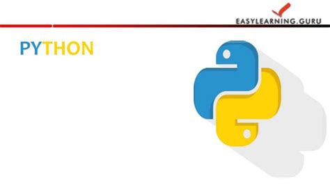 Python Introduction Ppt