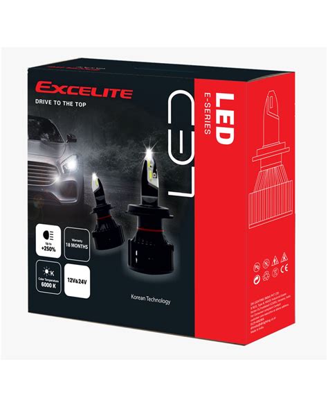 Excelite Led Lamp H1 6000k E3