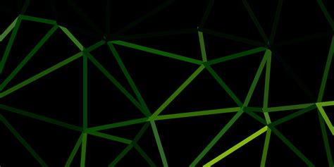 Dark Green Red Vector Abstract Triangle Texture 11189480 Vector Art At Vecteezy