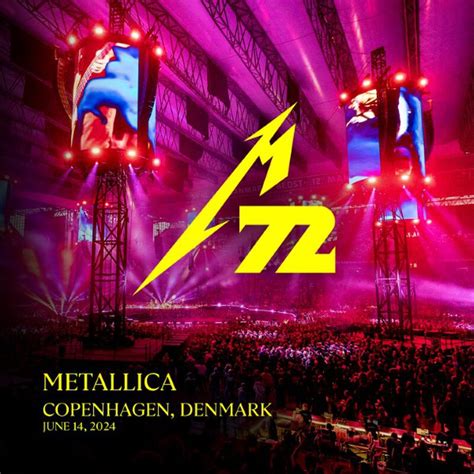 Metallica Live Concert Setlist At Parken Stadium Copenhagen Dk On 06