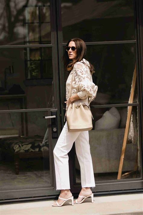 Tan And White Outfit Ideas The Gray Details