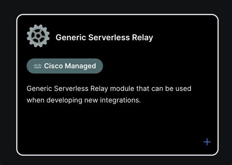 Create A Relay Cisco Xdr Apis Cisco Devnet