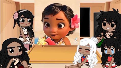 Characters Of💚moana React💚to Their Future In Tiktok Video Edits