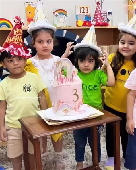 Amal Muneeb Celebrates Her Birthday In School Beautiful Pictures