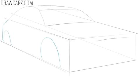 How To Draw A Car In Perspective