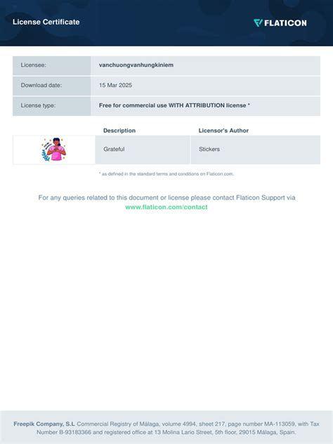Free Commercial License Certificate Pdf License World Wide Web