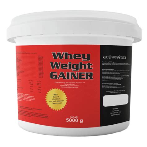 Whey Weight Gainer 5000 g. Activevites купити в Україні – «СпортМеню»