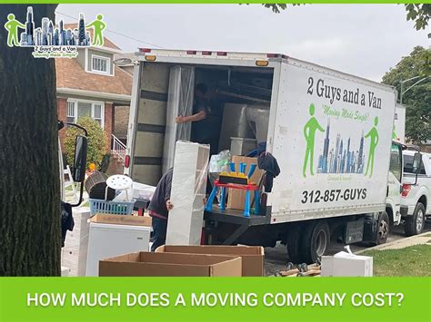 How Much Does A Moving Company Cost
