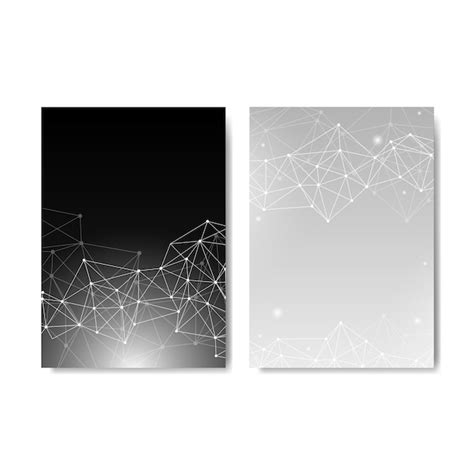 Free Vector Red Neural Network Illustration