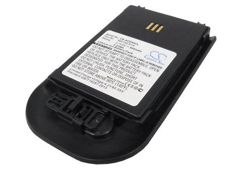 Ascom 9d62 D62 D62 Dect Dh4 Acab I62 I62 Mes Black Replacement Battery