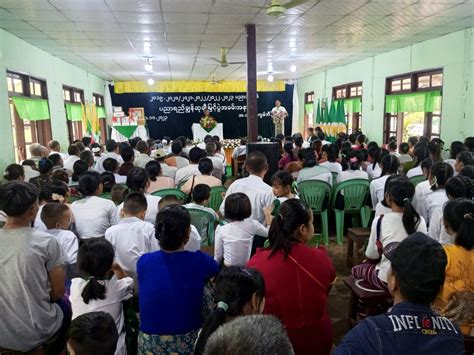 လှိုင်းဘွဲမြို့နယ် ကွမ်ဘီကျေးရွာတွင် ထူးချွန်သော ကျောင်းသား၊ကျောင်းသူမ