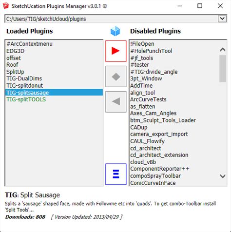 Managing Extensions Feature Requests SketchUp Community