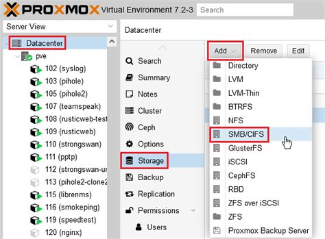 Proxmox Samba Smb Mount Martinův život