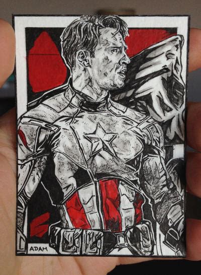 Avengers Assemble Captain America By Adamreese2006 On Deviantart