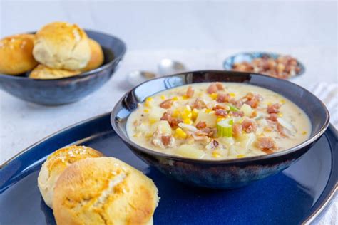 Easy Ham And Corn Chowder