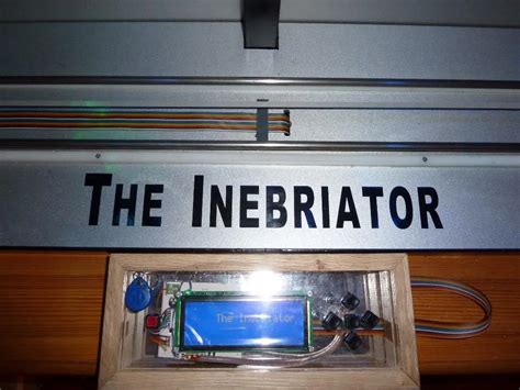 Want A Drink The Arduino Inebriator Will Pour You 15 Different