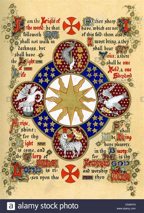 Medieval English Symbols Medieval Manuscript Illustration