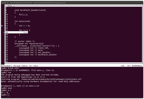 Depurando Com A Black Magic Probe Blog Do Sergio Prado