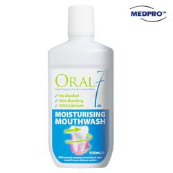 Buy Medpro Oral 7 Moisturising Mouthwash 500ml Per Bottle Online At
